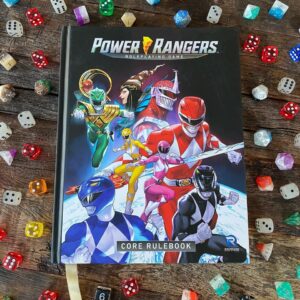 Renegade Game Studios Power Rangers Roleplaying Game Core Rulebook, Hardcover Full Color 260 Pages Ages 14+