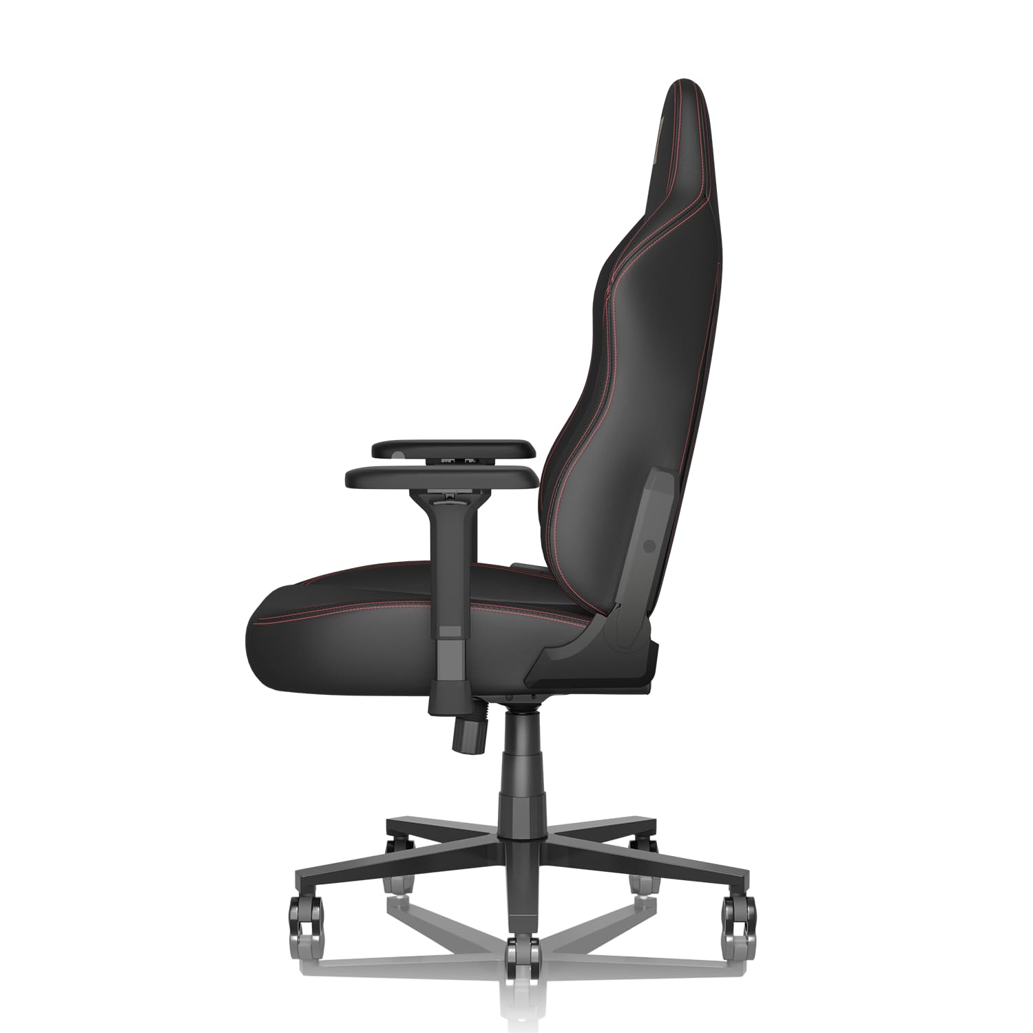 Gaming Chair Ergonomic Office Chair Desk Chair with Lumbar Support Flip Up Arms Headrest PU Leather Executive High Back Computer Chair for Adults Women Men, Fabric Black