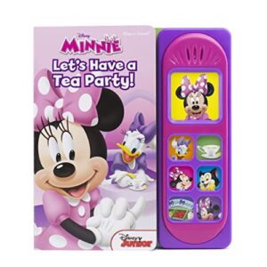 disney minnie mouse - let's have a tea party! little sound book - pi kids (play-a-song)