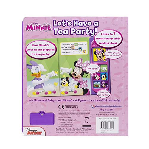 Disney Minnie Mouse - Let's Have a Tea Party! Little Sound Book - PI Kids (Play-A-Song)