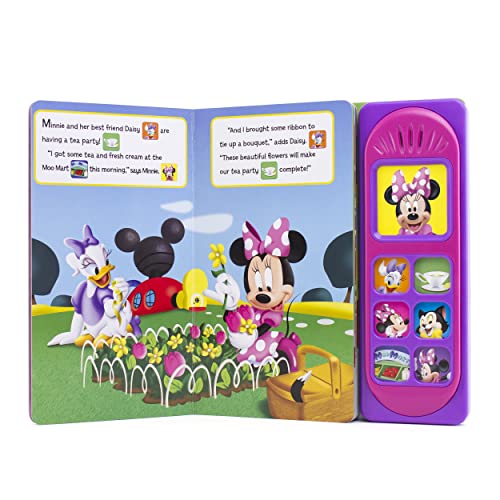 Disney Minnie Mouse - Let's Have a Tea Party! Little Sound Book - PI Kids (Play-A-Song)