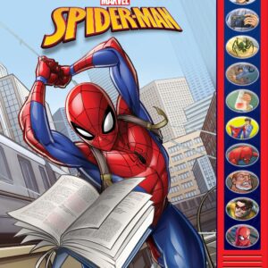 Marvel - I'm Ready to Read with Spider-Man - Interactive Read-Along Sound Book - Great for Early Readers - PI Kids