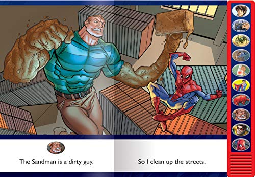 Marvel - I'm Ready to Read with Spider-Man - Interactive Read-Along Sound Book - Great for Early Readers - PI Kids