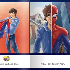 Marvel - I'm Ready to Read with Spider-Man - Interactive Read-Along Sound Book - Great for Early Readers - PI Kids