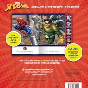 Marvel - I'm Ready to Read with Spider-Man - Interactive Read-Along Sound Book - Great for Early Readers - PI Kids