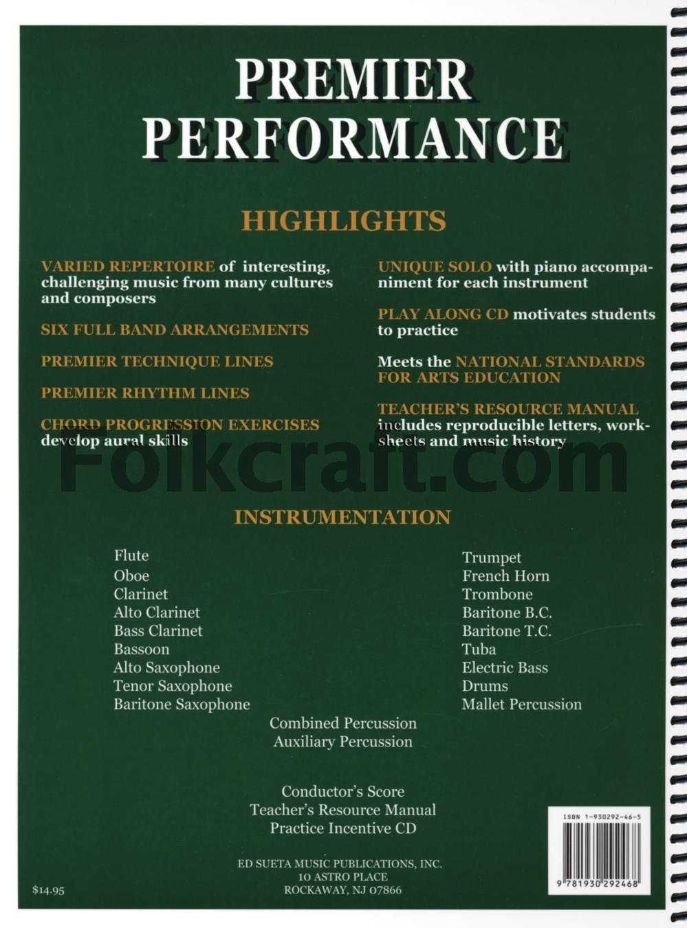 Premier Performance: Combined Percussion, Book 2