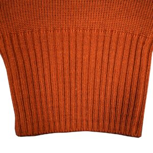 STACY ADAMS Men's Sweater, Vertical Neo Chain Front Design (4XL, PERSIMMON)