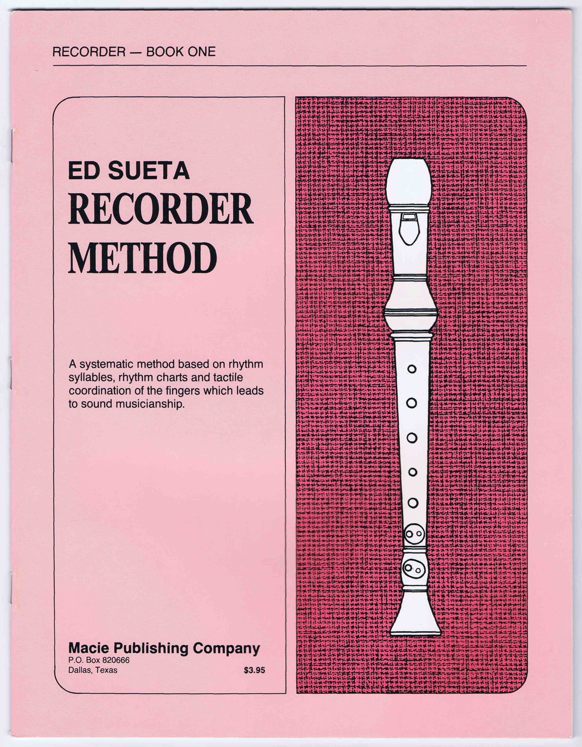 ED SUETA RECORDER METHOD-BOOK ONE (1)