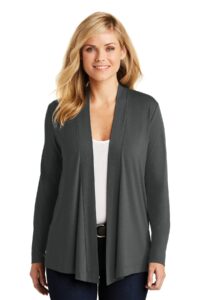 port authority ladies concept open cardigan