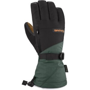 dakine men's titan gore-tex ski and snowboard gloves, dark forest, large