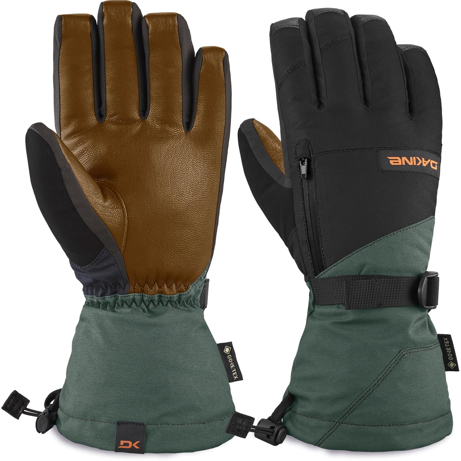 Dakine Men's Titan Gore-Tex Ski and Snowboard Gloves, Dark Forest, Large