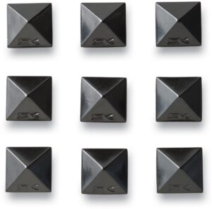 dakine pyramid studs - black, one size