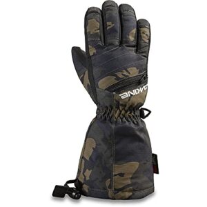 dakine youth tracker glove - cascade camo, x-large