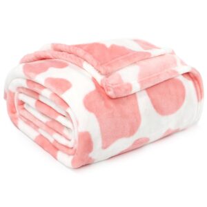 lightweight blanket pink soft fleece blankets small warm throw blanket for bed