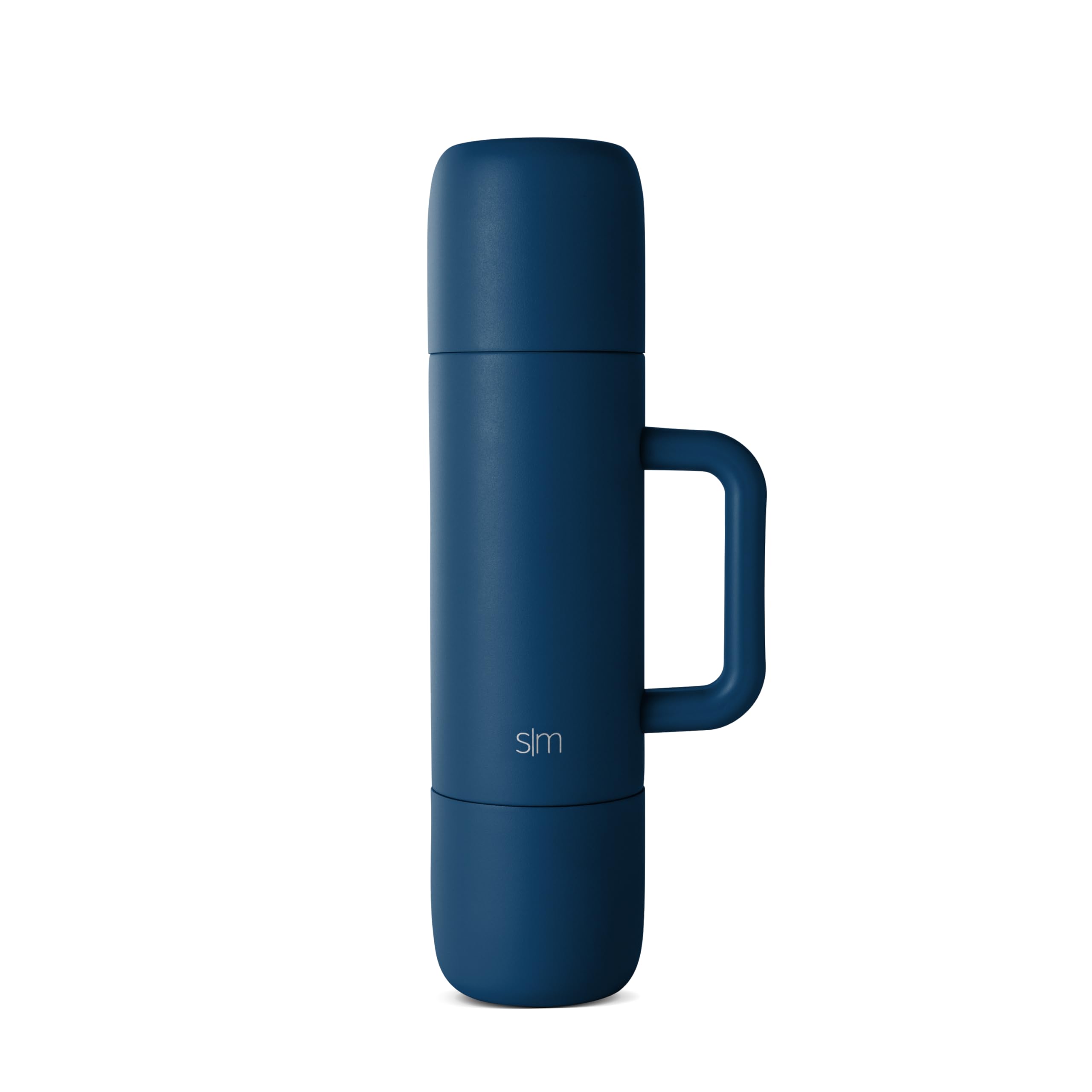 Simple Modern 36oz Insulated Hot Beverage Bottle with 2 Mugs | Travel Coffee Thermos for Hot Drinks | Twist and Pour Top | Commute, Travel, and Picnic Friendly | Roam Collection | Slumberland