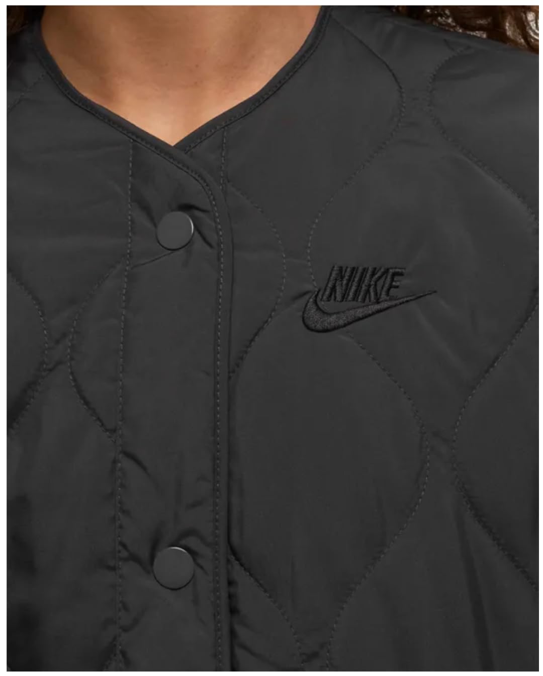 Nike Sportswear Women's Sports Utility Jacket (Large, Grey)