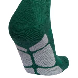 adidas Utility All Sport Over The Calf (OTC) Socks (1-Pair), Team Dark Green/White/2, Medium