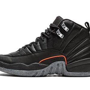 Nike Youth Air Jordan 12 Retro GS Utility, Black/Black/Bright Crimson/WHI, 6Y