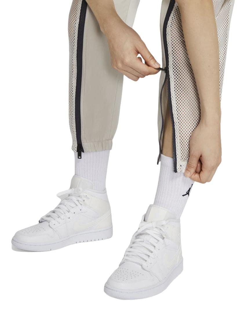 Nike Women's Jordan Woven Utility Pants (XX-Large, Beige/Oreowood Brown)