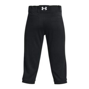 Under Armour Boys Utility Baseball Knicker, (001) Black / / White, X-Large