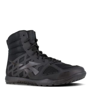 reebok men's nano tactical boot, black, 9.5