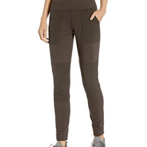 Carhartt womens Force Stretch Legging (Plus Sizes) Work Utility Pants, Dark Coffee, Large US