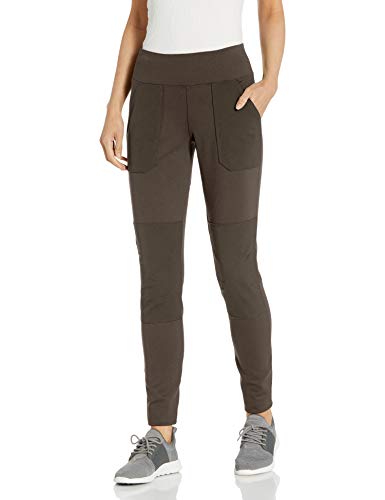 Carhartt womens Force Stretch Legging (Plus Sizes) Work Utility Pants, Dark Coffee, Large US