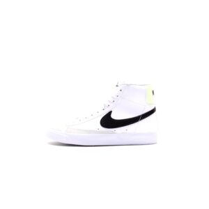 nike blazer mid 77 gs white/black-barely volt size 5.5