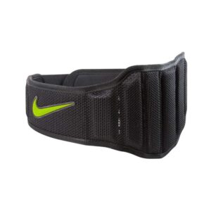 nike structured training belt 2.0 black/volt size x-large