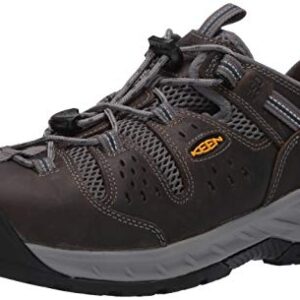 KEEN Utility Atlanta Cool II, Men's, Gargoyle/Midnight Navy, Steel Toe, SD, Low Hiker (10.5 EE)