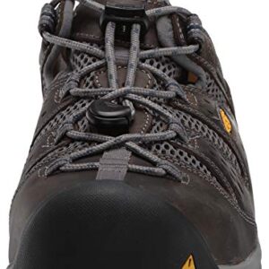 KEEN Utility Atlanta Cool II, Men's, Gargoyle/Midnight Navy, Steel Toe, SD, Low Hiker (10.5 EE)