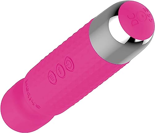 Shibari Mini Halo Vibrator, Wand Massager Vibe, Cordless, Quiet, High Power & Waterproof, Vibration Clitoris Stimulation, Adult Sex Toys, Personal Vibrator for Women, Sex Vibrators (Pink)