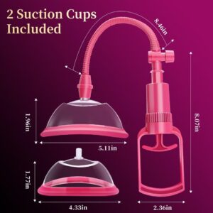 Pussy Pump Adult Toys for Women, Manual Vagina Pump Clitoral Pump Sexual Enhancer Women Sex Toys to Heighten Sensitivity, Clit Sucker Spreader Sexual Pleasure Tools Adult Sex Toys for Women Couple