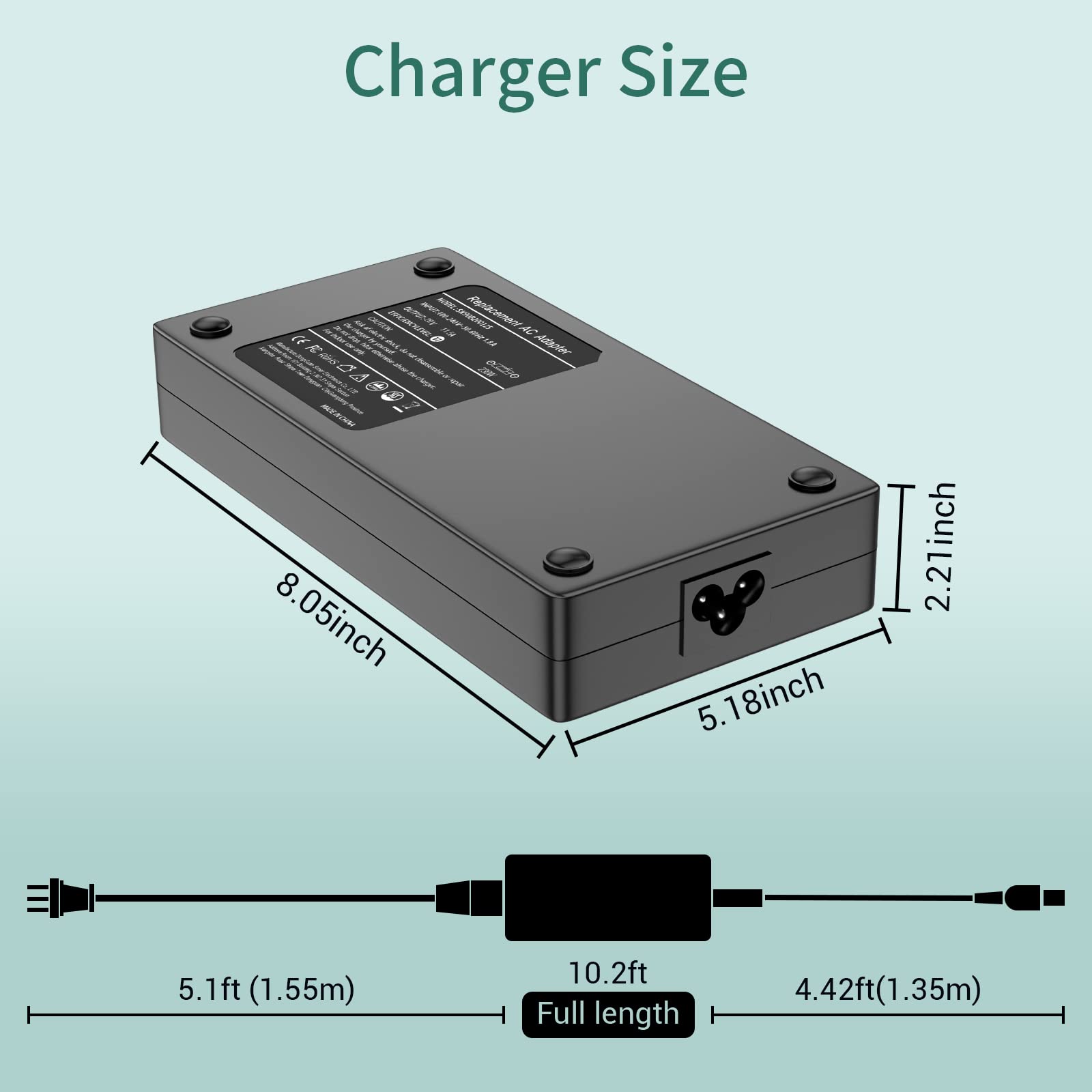 230W Charger for Lenovo Legion 5 5Pro 7 Charger Lenovo Thinkpad L440 L540 L560 L570 T440 T440 T450 T460 T470 T560 T570 S440 S540 X240 X250 ADL230NDC3A ADL230NLC3A ADL230SCC3A