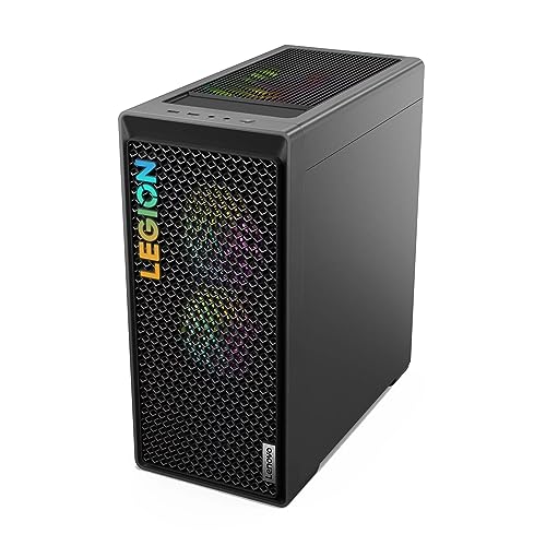 Lenovo Legion T5 Tower Gaming Desktop Computer - AMD Ryzen 5 7600 6-Core up to 5.10 GHz Processor, 16GB DDR5 RAM, 512GB NVMe SSD,GeForce RTX 3070 Ti 8GB GDDR6X, Windows 11 Pro