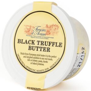 black winter truffle french style butter - 3 oz / 85 g - overnight guaranteed