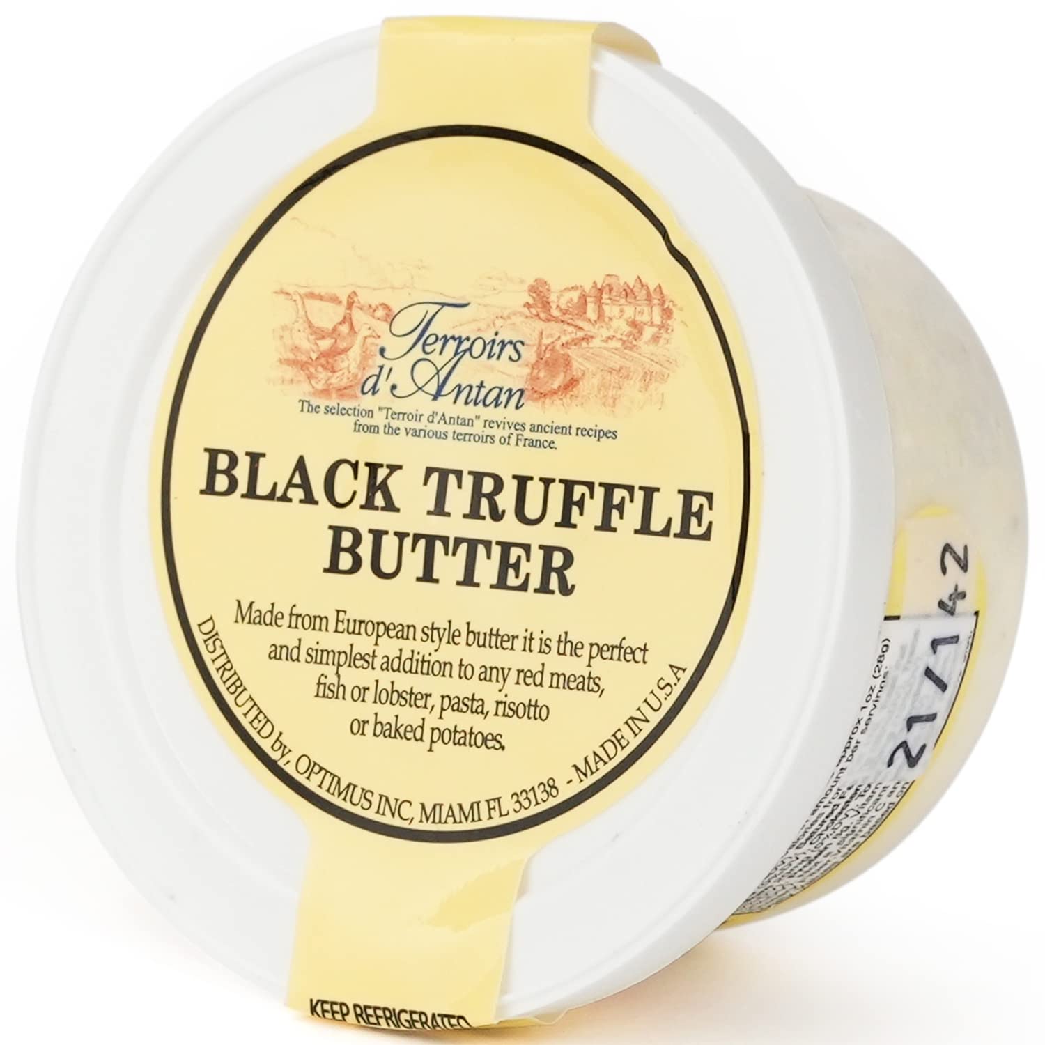 Black Winter Truffle French Style Butter - 3 OZ / 85 G - OVERNIGHT GUARANTEED