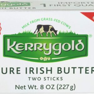 Kerrygold Unsalted Butter Sticks, 8 Ounce (Pack of 20)