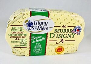 beurre d'isigny french aop butter with coarse sea salt