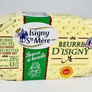 Beurre D'Isigny French AOP Butter with Coarse Sea Salt