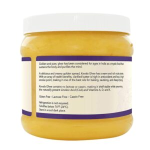 Kevala Ghee - Clarified Butter 2 LB (32 oz)