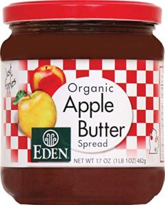 eden foods organic apple butter juice, 17 ounce - 12 per case.