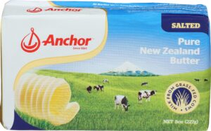 anchor butter new zealand butter salted, 8 oz