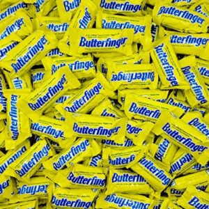 butterfinger fun size chocolate bar – crispy, crunchy, peanut-buttery butterfinger bars – fun size individual wrapped bulk candy pack (2 pound)