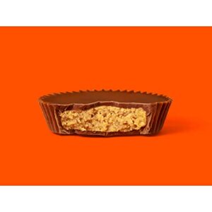 REESE'S Milk Chocolate Snack Size Peanut Butter Cups, Candy Bag, 10.5 oz