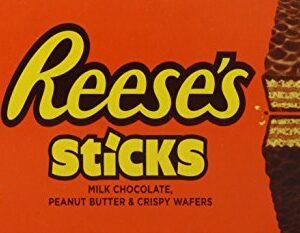 REESE'S Peanut Butter Candy Sticks, 1.5 Ounce (Pack of 20)