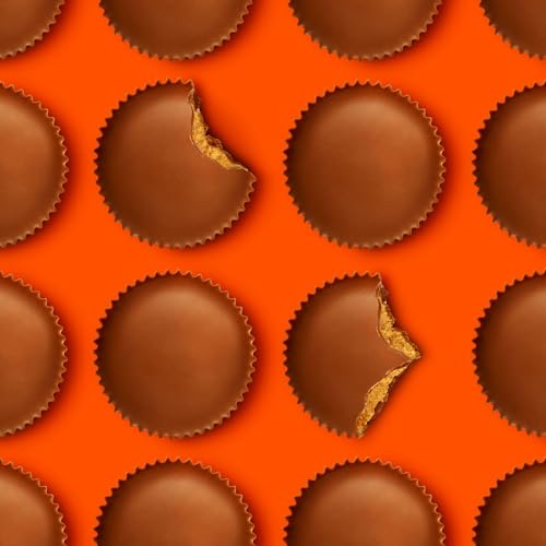 REESE'S Milk Chocolate Peanut Butter Cups, Candy Packs, 1.5 oz (36 Count)