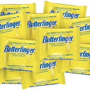 Butterfinger Chocolate-y Halloween Candy Bars, Bulk Individually Wrapped Candies for Trick or Treat Bags, 25 lb