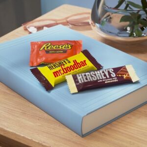 HERSHEY'S and REESE'S Assorted Chocolate Flavored Snack Size, Candy Party Pack, 31.5 oz