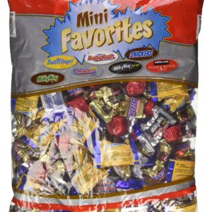 Chocolate Mini Favorites Candies 5 lb Bag